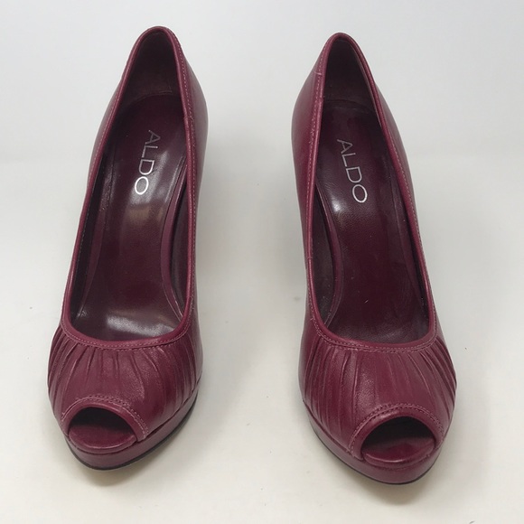 Aldo | Shoes | Aldo Open Toe Size 7 Heels 4 Heels | Poshmark